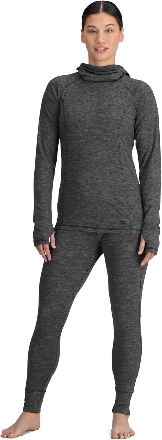 Outdoor Research Women’s Alpine Onset Merino 150 Hoodie(Black Heather ...